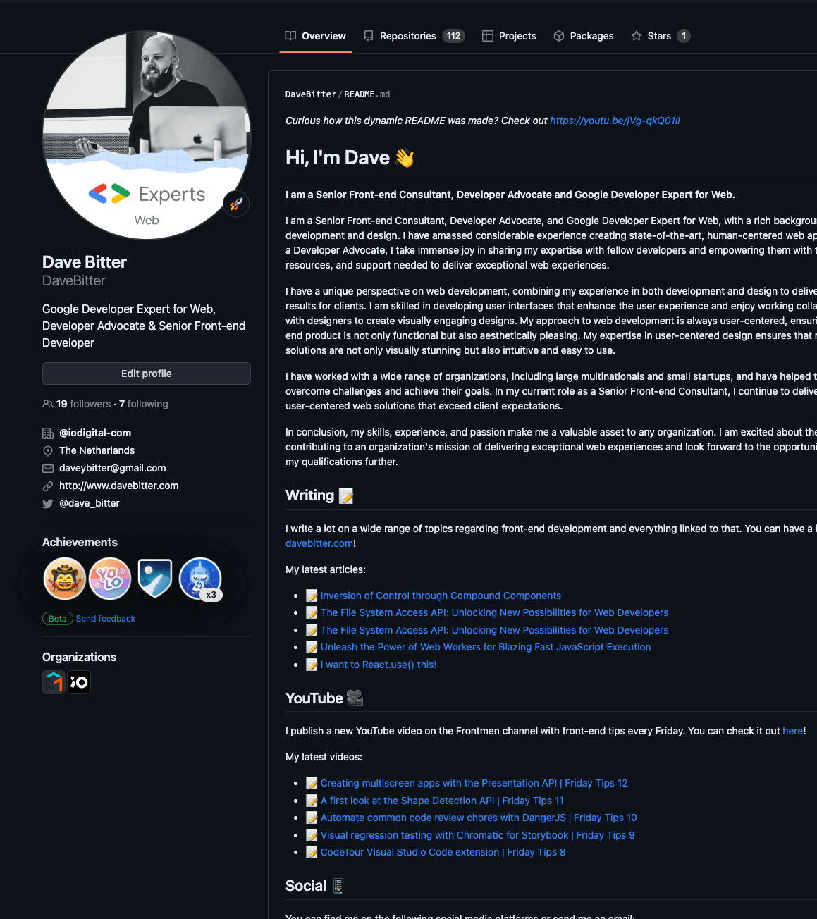 How to make your GitHub profile stand out - iO tech_hub