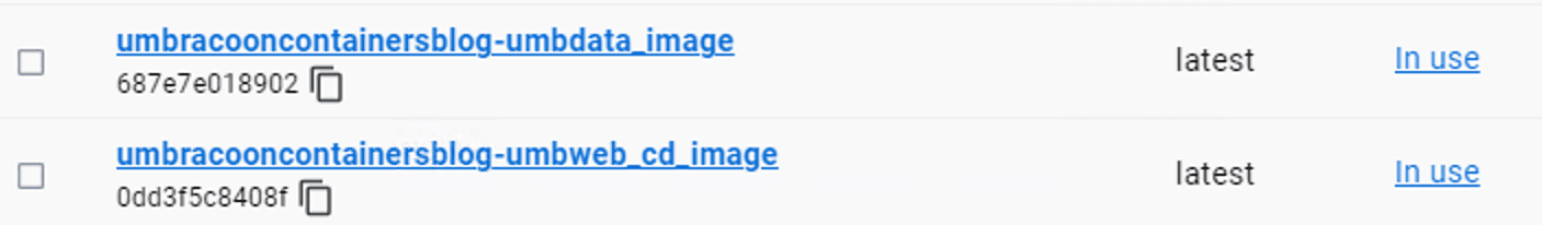 Running Umbraco CMS on containers