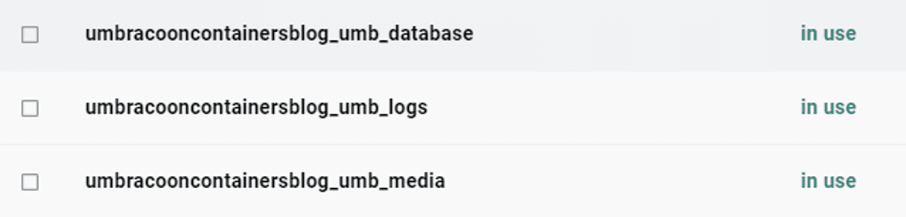 Running Umbraco CMS on containers
